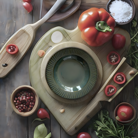 Enjoy a classical dining experience in our ceramic pasta plates ...